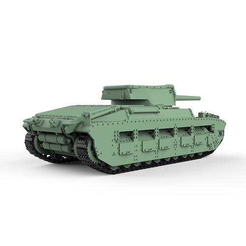 SS76569 1/76 20mm WarGamingMilitary Model Kit British Matilda LVT ...