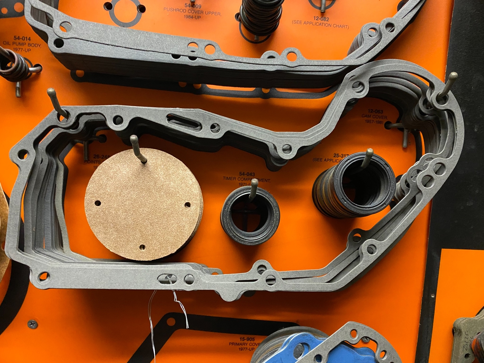 Cam cover Gasket Ironhead Sportster 25224-52a 1957-1981 | eBay