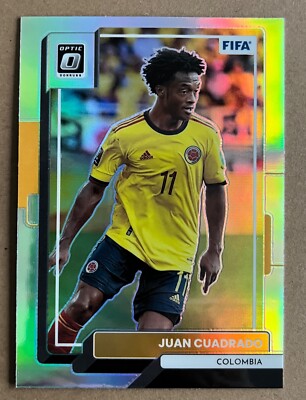 Juan Cuadrado 2022-23 Donruss FIFA OPTIC SILVER HOLO PRIZM Card #148 ...