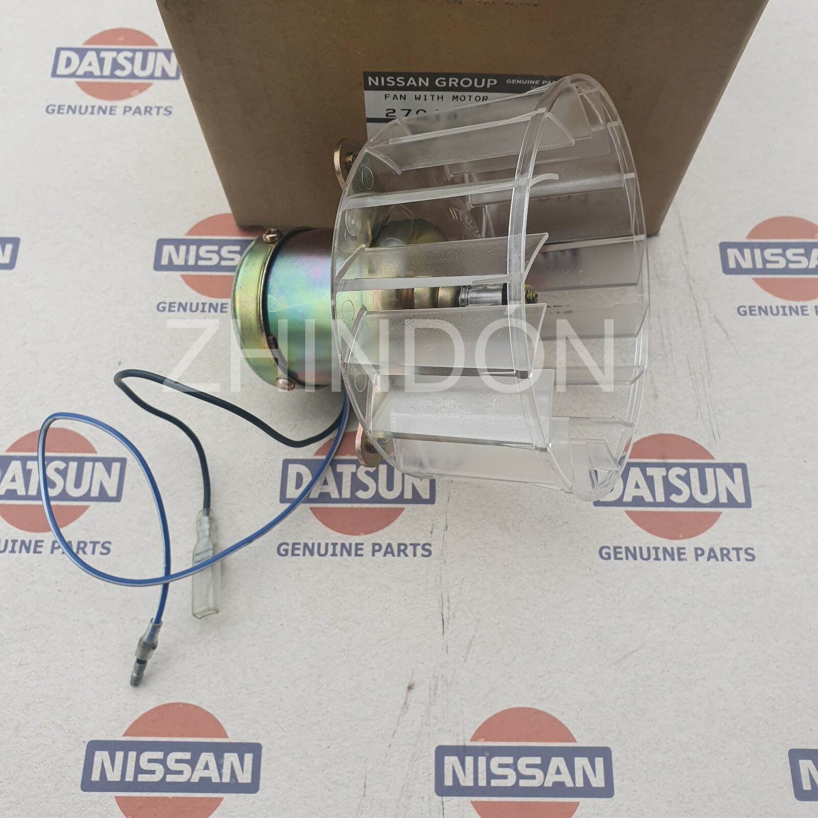 Heater Fan & Motor Kit Genuine DATSUN 1200 (Fits NISSAN B110 B120 Sunny ...