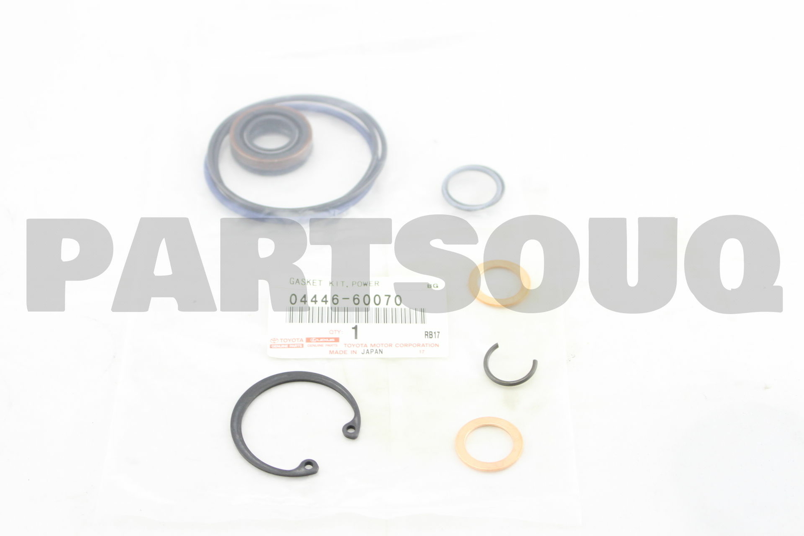 0444660070 Genuine Toyota GASKET KIT, POWER STEERING PUMP 04446-60070 ...