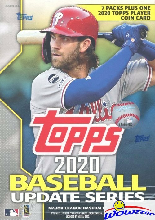 2020 Topps Update Baseball EXCLUSIVE Blaster Sealed Box-MEDALLION COIN ...