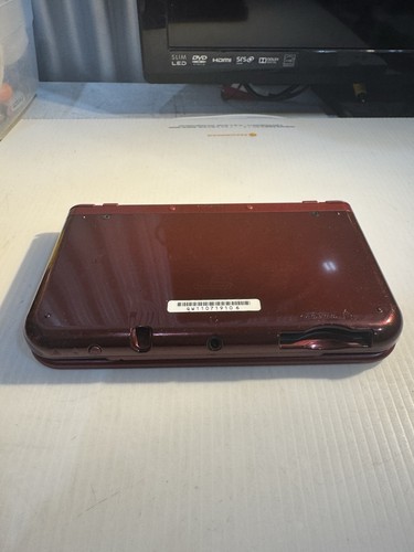 New Nintendo 3DS XL Handheld Console Red Gaming System - Charger ...