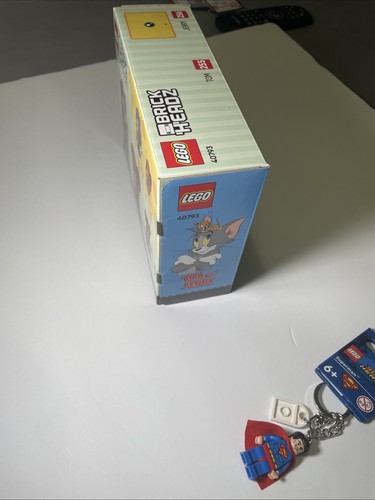 LEGO 40793 Brickheadz Tom and Jerry Figures And Superman Lego Keychain ...