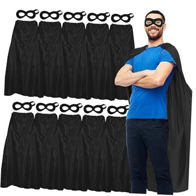 Bulk Superhero-Capes and Masks for Adults Super Hero Capes Group ...