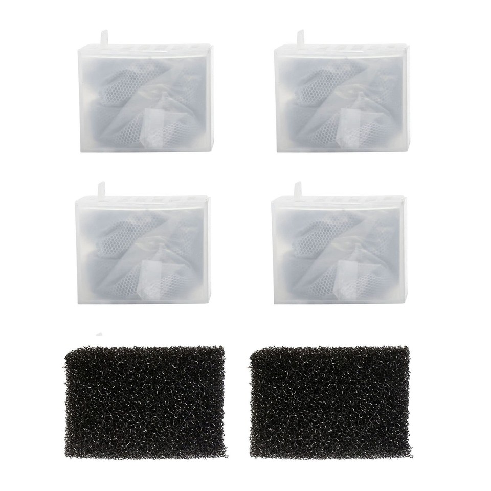 NICREW Replace Cartridge for Fish Tank Filter 150L/H & 200L/H, Aquarium ...