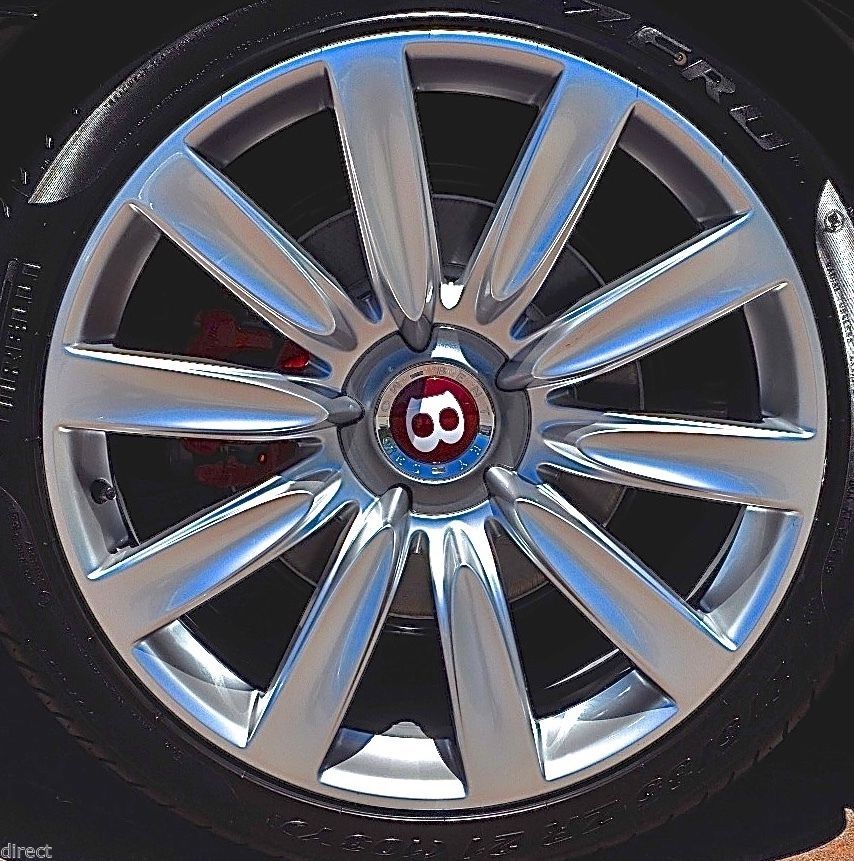 BRAND NEW OEM FACTORY BENTLEY GENUINE "B" WHEEL CENTER CAP 3W0601159P ...
