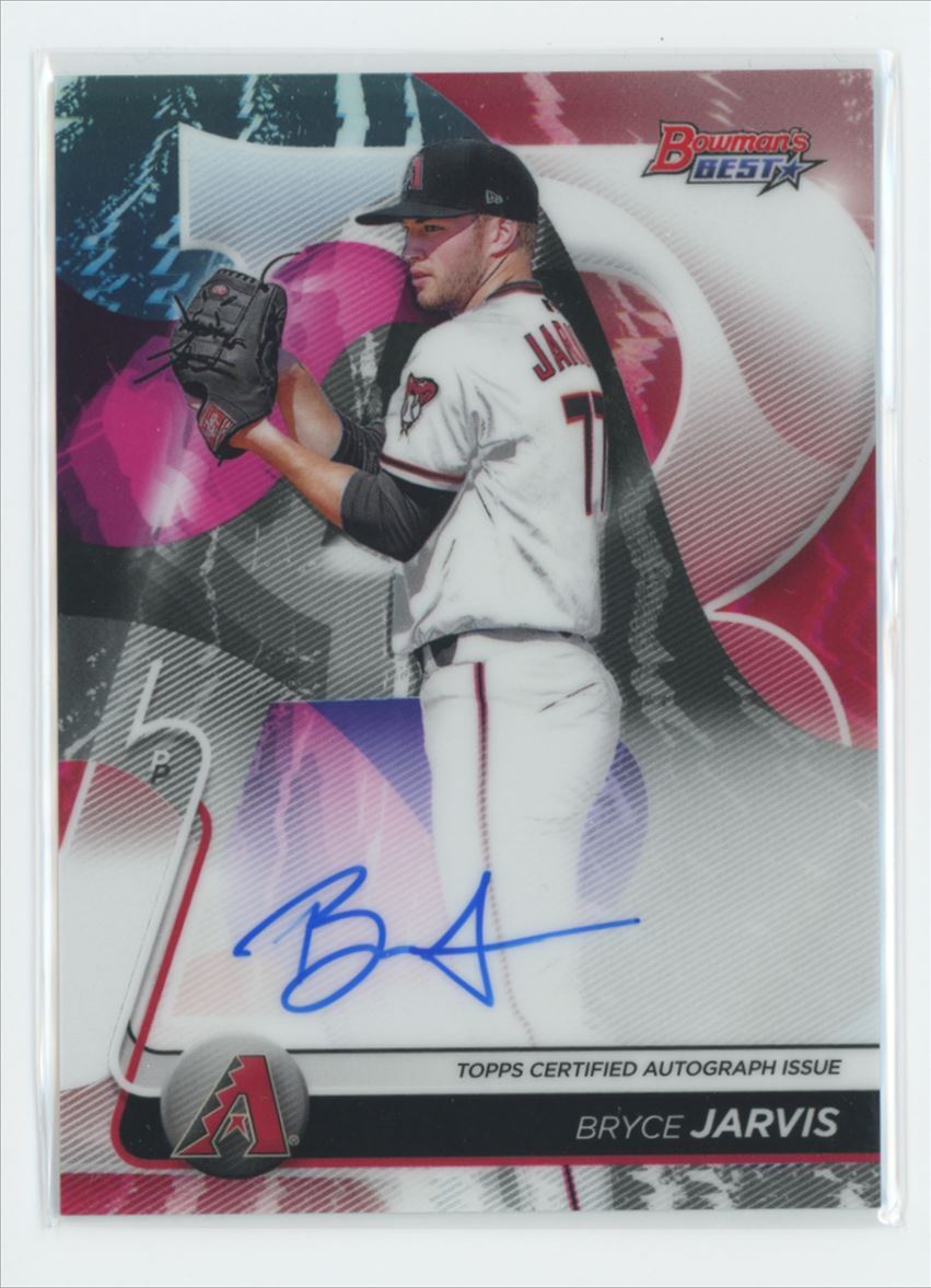 2020 Bowman's Best of 2020 Autographs Bryce Jarvis Auto Arizona ...