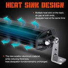 38inch 360W Curved Slim Single Row Led Work Light Bar Offroad Truck ...