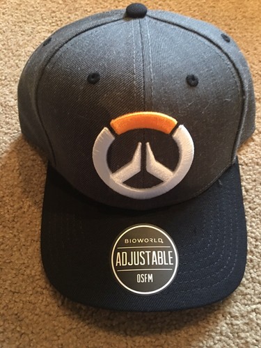 OVERWATCH LOGO TRACER SUBLIMATED CURVED UNDER BILL ADJUSTABLE SNAPBACK ...