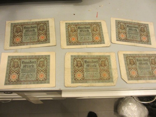 German REICH BANK NOTES X QTY 13 | eBay