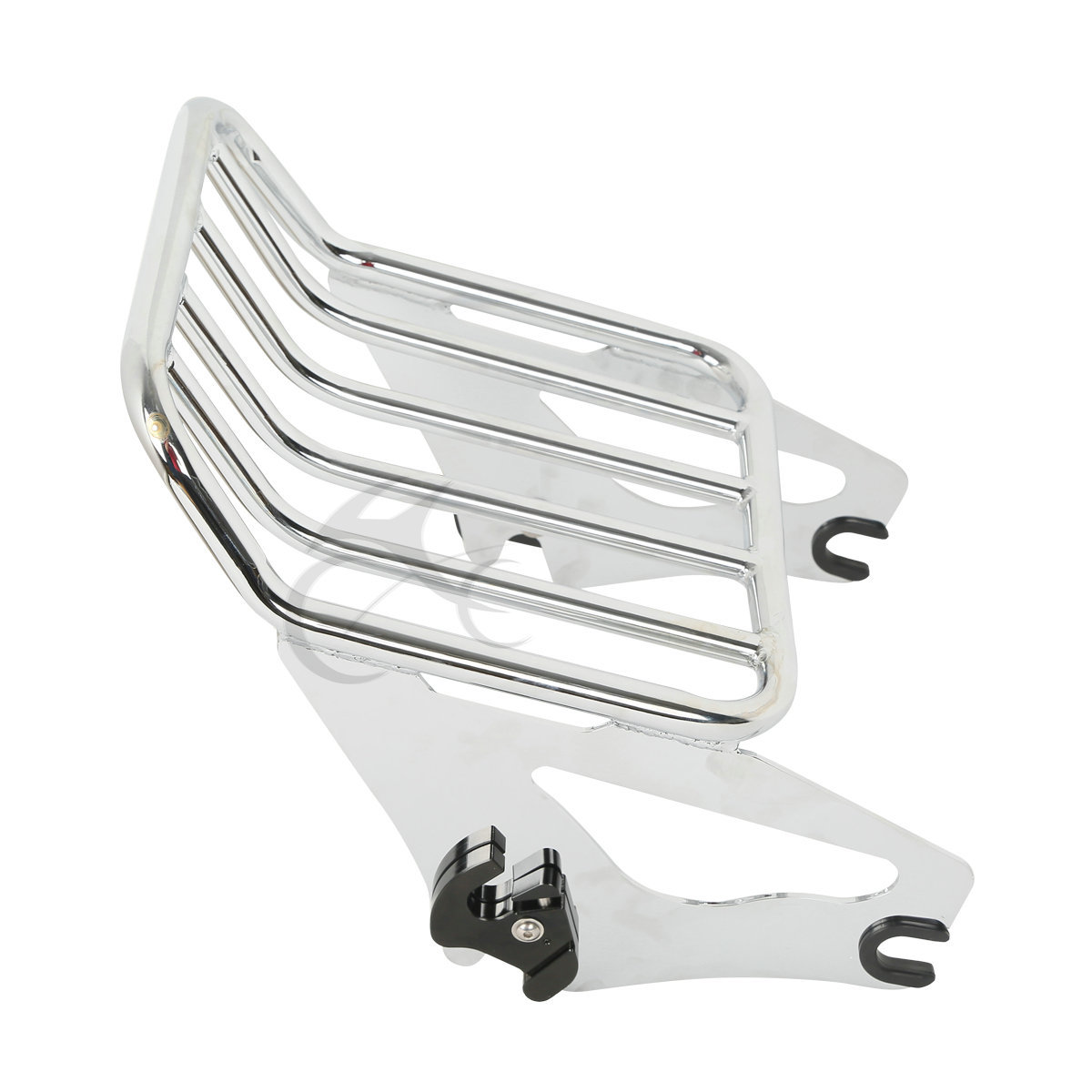 Two Up Luggage Rack Rail Fit For Harley Touring Street Glide Road King ...