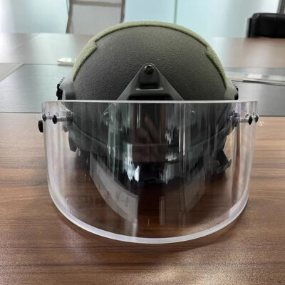 Fast Tactical NIJ IIIA Ballistic Face Shield Military Helmet ...
