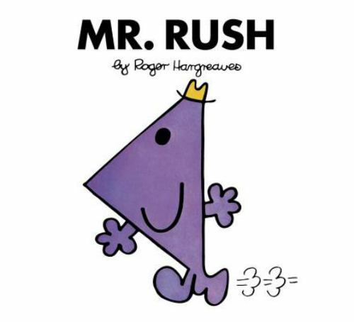 Mr. Men and Little Miss Ser.: Mr. Rush by Roger Hargreaves (1998, Mass ...