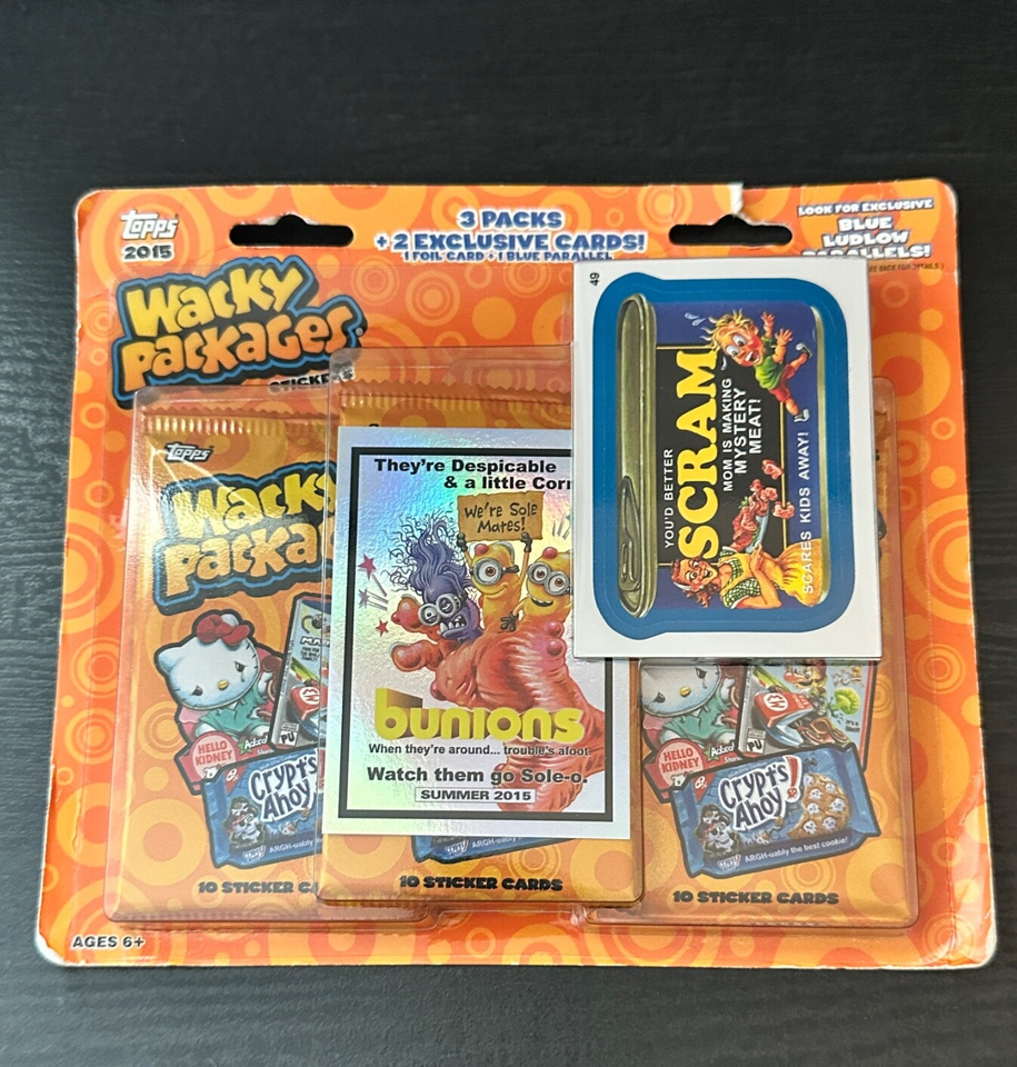 TOPPS WACKY PACKAGES 32 Card Set x2 Sealed Lot | eBay