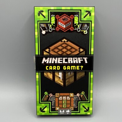 Minecraft Card Game Mojang Mattel Games 2015 887961233773| eBay
