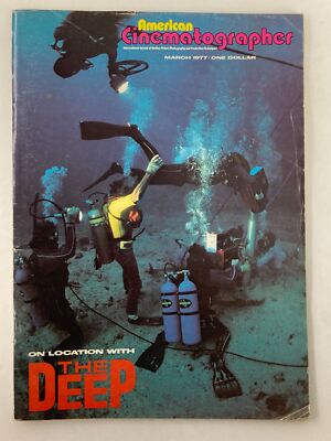 American Cinematographer Magazine March 1977 Peter Benchley's "The Deep ...