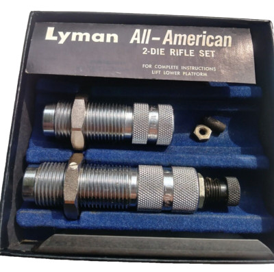Reloading 2 DIE Rifle Set .243 WINCHESTER DA & FL, Lyman All American ...