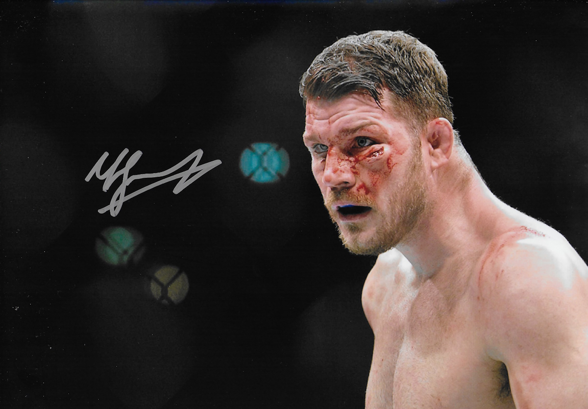 Michael Bisping UFC MMA Signed Photograph 1 *With COA* | eBay