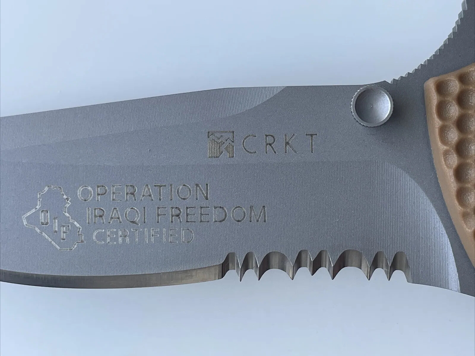 CRKT Operation Iraqi Freedom Desert Cruiser Folding Knife for sale ...