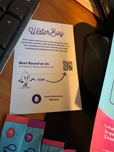 Waterboy Weekend Recovery Sample Pak | 3200mg Electrolyte Powder Packs ...