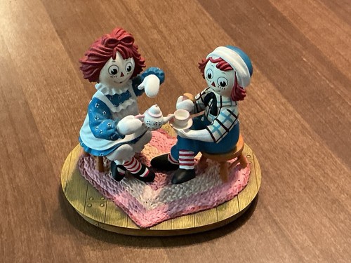 Vintage Raggedy Ann & Andy "Tea Time" 1998 Danbury Mint | eBay