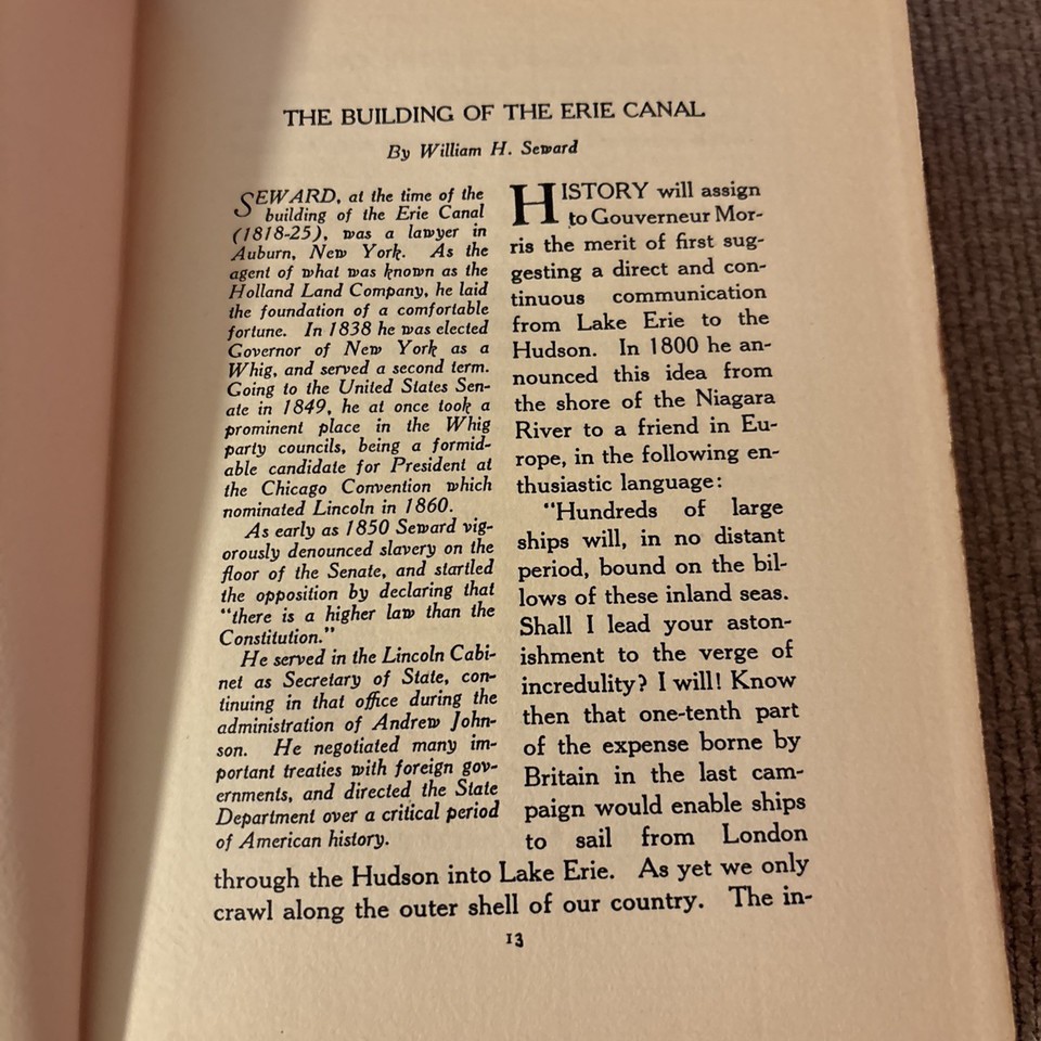 1925 America Volume VI The Developing Nation 1820-1845 VFW Americanization Dept | eBay