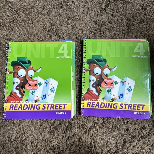 Scott Foresman Reading Street Grade 3, Unit 4, vols 1 &2. Teachers ...