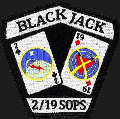 USAF 2nd / 19 SOPS SPACE OPERATION SQ - SATELLITE CONTROL - ORIGINAL ...