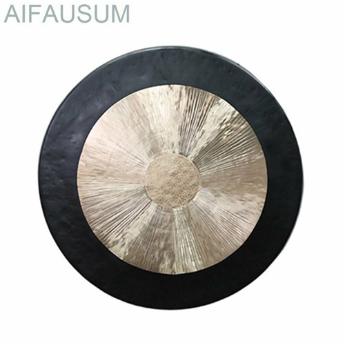 50cm Handmade Copper Gong Yoga meditation Sound healing Chao gongs with ...