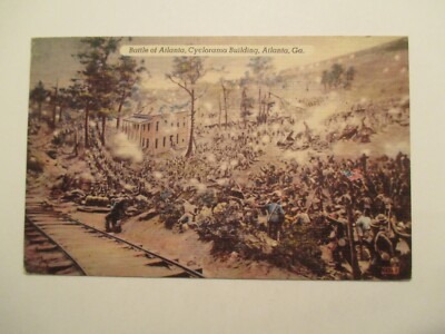 Atlanta Georgia Postcard Battle of Atlanta Cyclorama Building GA | eBay