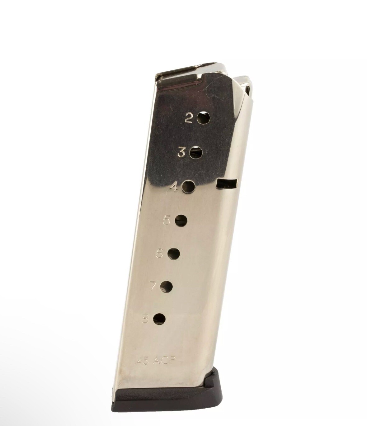 Rock Island ACT-MAG Full-Size 1911 .45 ACP 8-Round Nickel Plated ...