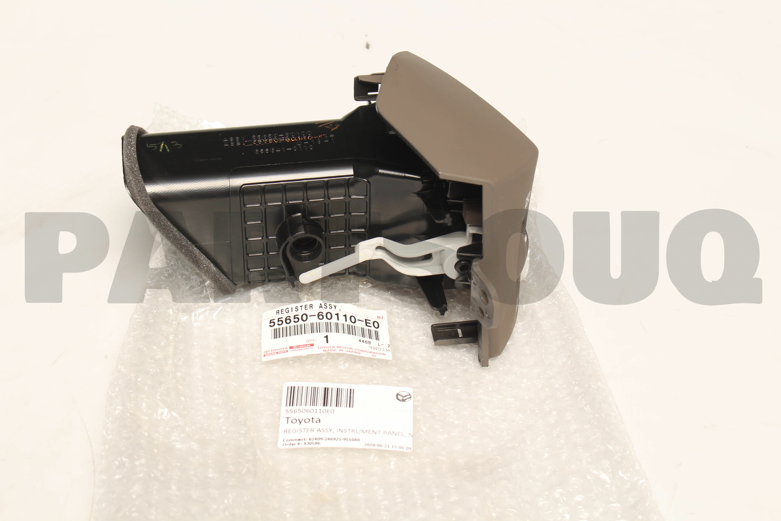 5565060110E0 Genuine Toyota REGISTER ASSY, INSTRUMENT PANEL, NO.1 55650 ...