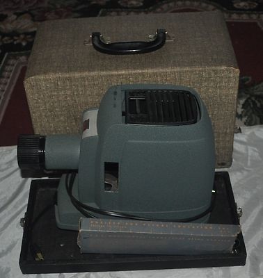 vintage antique SVE Skyline slide projector with Case | eBay