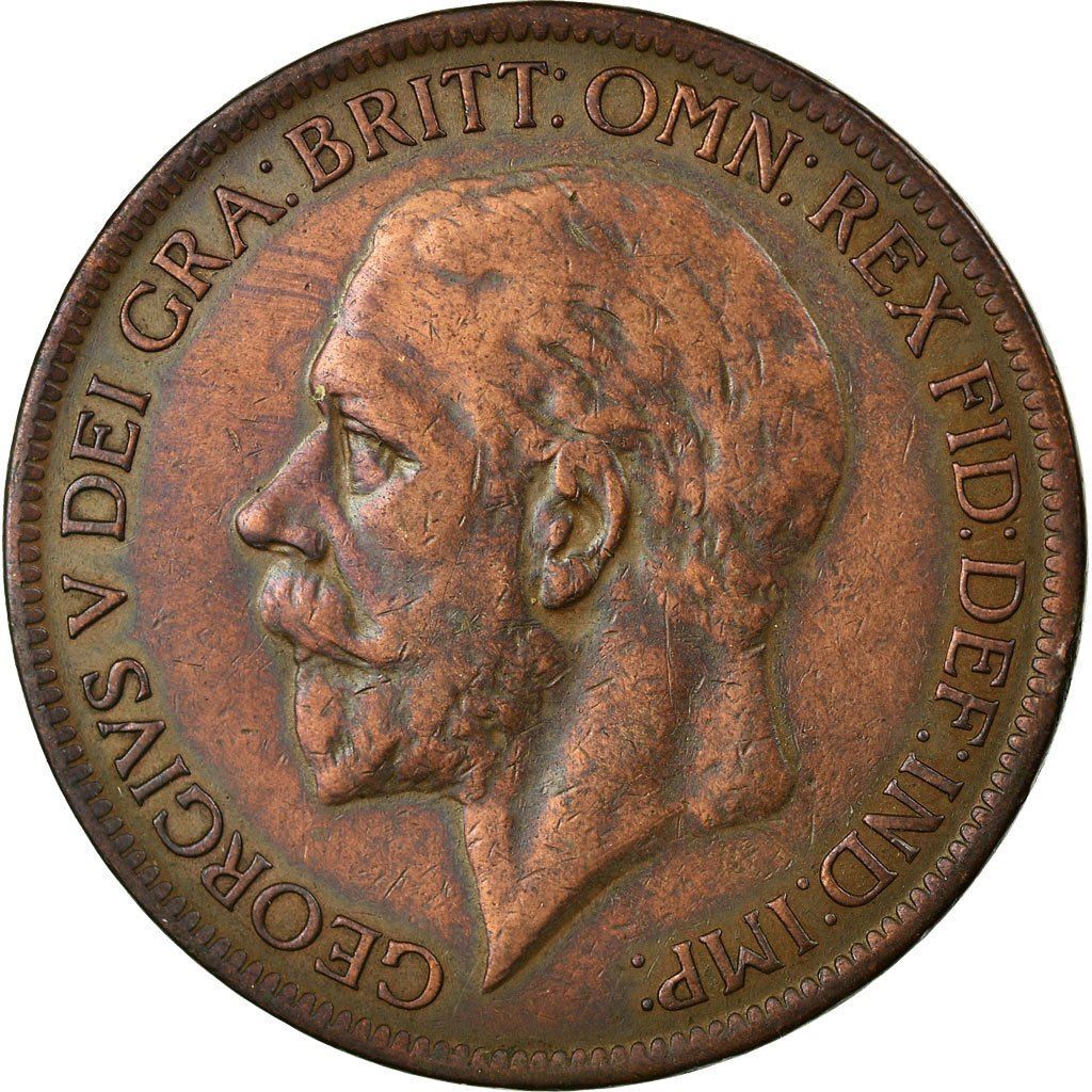 United Kingdom 1 Penny Coin | George V modified effigy | 1926 - 1927 | eBay