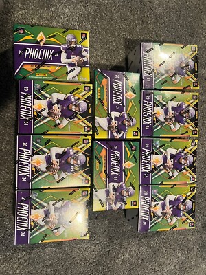 (10) 2024 Panini Phoenix Football Factory Sealed Blaster Box LOT OF 10 ...