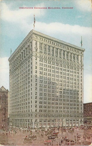 Insurance Exchange Building, Chicago | eBay