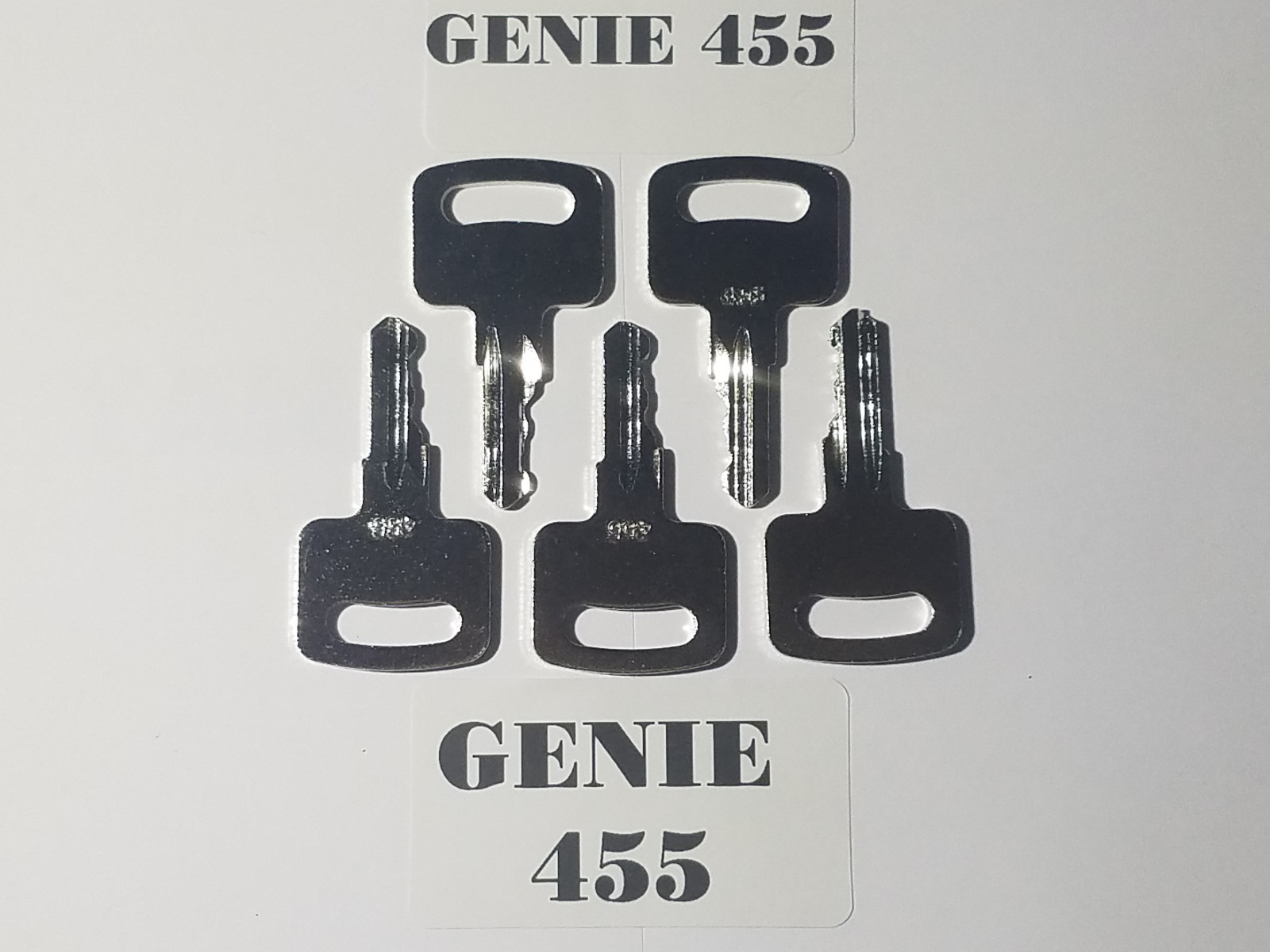 (5) Genie Keys fits Vermeer, Terex, Snorkel, Upright, Skyjack Keys Free ...