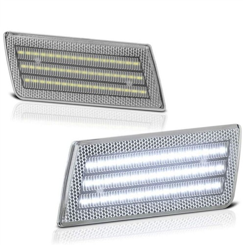 Front Bumper LED Strip Side Marker Light Parking Lamp For Chrysler 300 ...