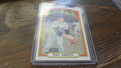 1972 TOPPS # 675 PAT JARVIS (LIGHT STAIN LOW LEFT) BASEBALL CARD | eBay