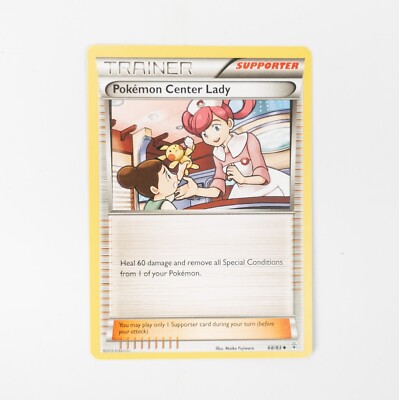 Pokemon Center Lady 93/106 Pokemon XY - Flashfire Uncommon NM | eBay