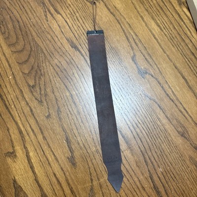 Vtg Autostrop Safety Razor Co Valet Auto Strop 14.5 “ Leather Strap w ...