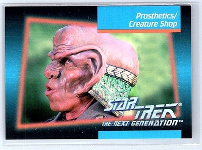 1992 Impel Star Trek The Next Generation #086 - Prosthetics / Creature ...