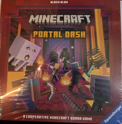 Minecraft Portal Dash Co-op Board Game by Ravensburger NEW Sealed ...