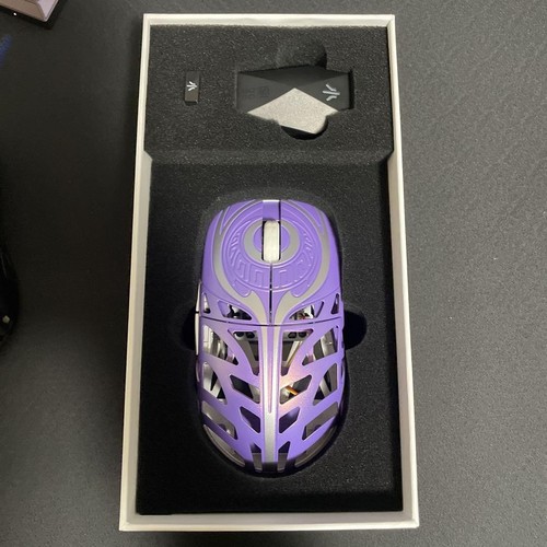 Wlmouse Strider Purple Gaming Mouse / Omron Switch Wired Ergonomic Pc Mouse For | eBay