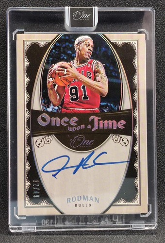 2023-24 Panini One And One Dennis Rodman Once Upon a Time Auto /49 | eBay