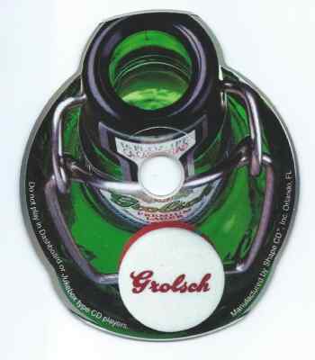 New CD (Grolsch Beer Bottle Shaped Disc) The Flip Side Volume 1 (1998 ...