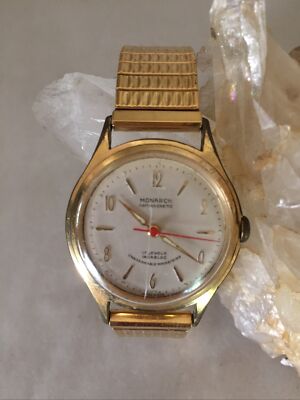 Vintage Monarch Antimagnetic 17 Jewel Incabloc Watch Keeps Excellent ...