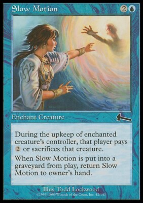 Slow Motion x4 4x Urza's Legacy NM MTG | eBay