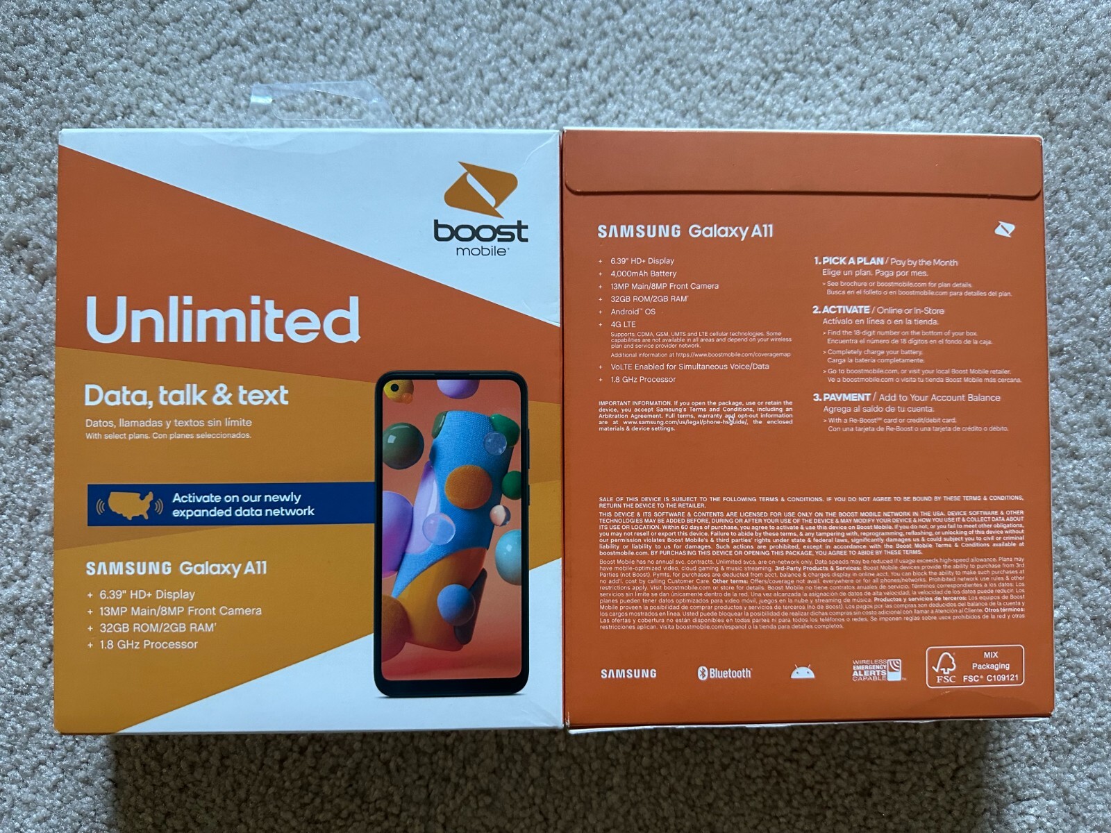 Samsung Galaxy A11 - 32 GB - Black (Boost Mobile) for sale online | eBay